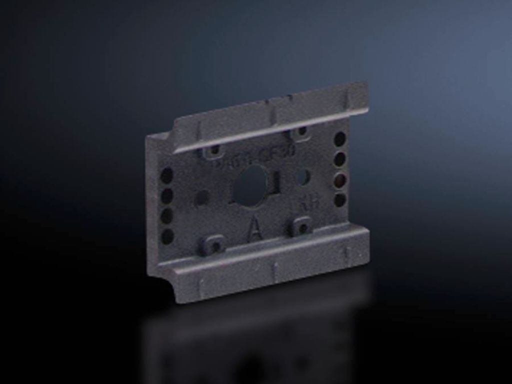 DIN-skinna 45 mm, TS 45C, plast - RISV 9342850-5