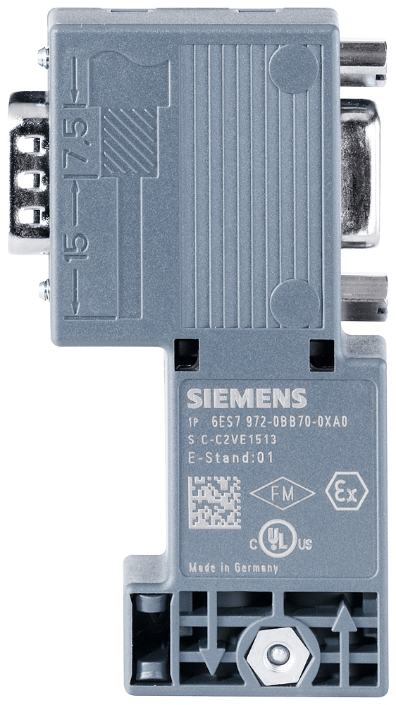 Profibus-tengi 90°, PG/PC, FC - SK6ES7972-0BB70-0XA0